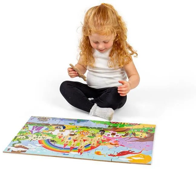 Bigjigs Toys Puzzle Fantasy svět