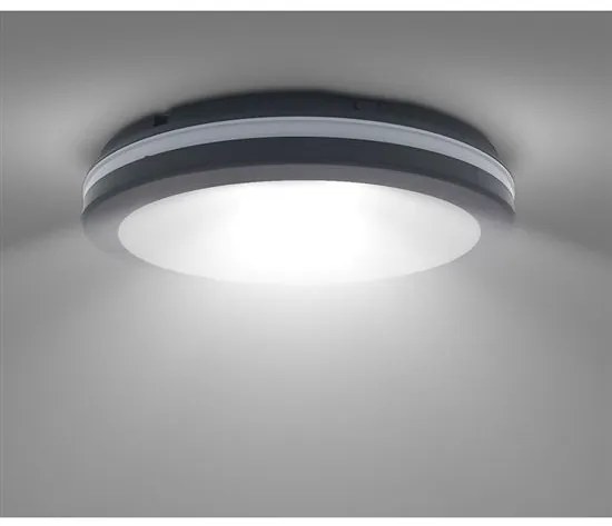 SOLIGHT LED přisazené svítidlo 36-40-44W | 3740lm |CCT 3000-4000-6500K | IP65, černé