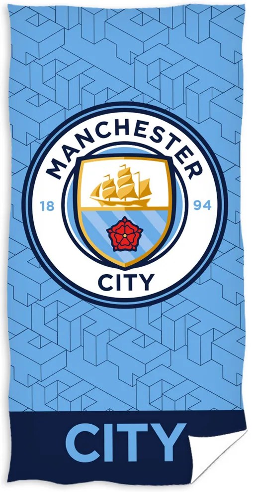 Fotbalová osuška Manchester City Pattern