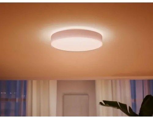 Bluetooth LED stropní svítidlo Philips Hue Enrave L 41160/31/P6 bílá 33,5W 2200-6500K s dálkovým ovladačem