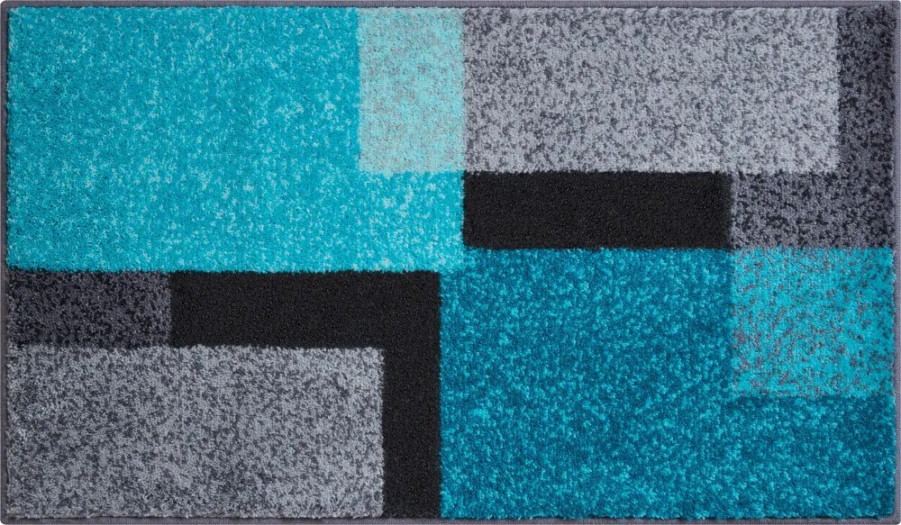 GRUND ATALA - Koupelnová předložka tyrkysová Rozměr: 70x120 cm