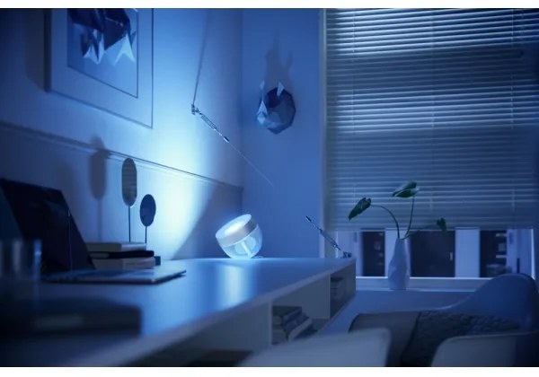 Philips - LED RGB Stmívatelná stolní lampa Hue IRIS LED/8,2W/230V stříbrná