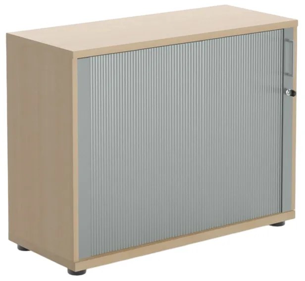 NARBUTAS - Skříň UNI 2OH s roletovými dveřmi, 100x42,5x75,4 cm / X2T101 /