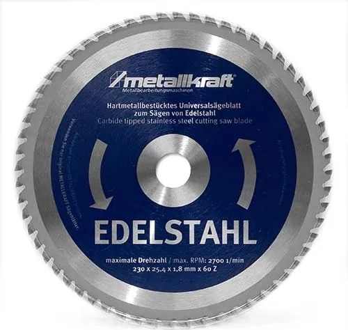 Pilový kotouč Metallkraft® 230x25,4 mm/60z.