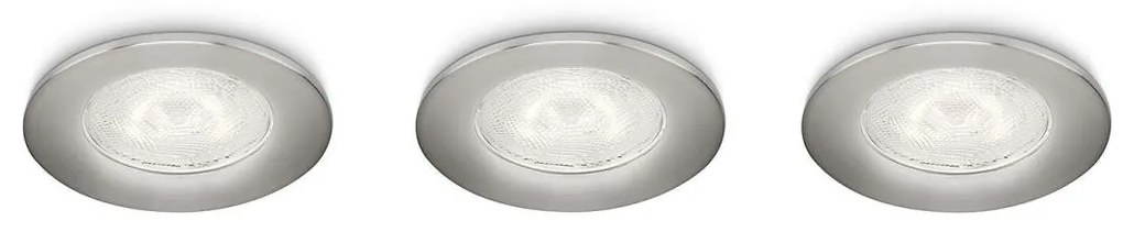 Philips | Philips 59100/17/16 - SADA 3x LED podhledové svítidlo SCEPTRUM LED/3W/230V | P1167