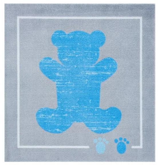 Dětský kusový koberec Kiddy 102392 | modrý Typ: 100x100 cm