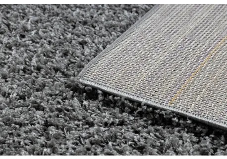 Dywany Luszczow Kusový koberec SOFFI shaggy 5 cm šedá Rozměr koberce: 60 x 250 cm