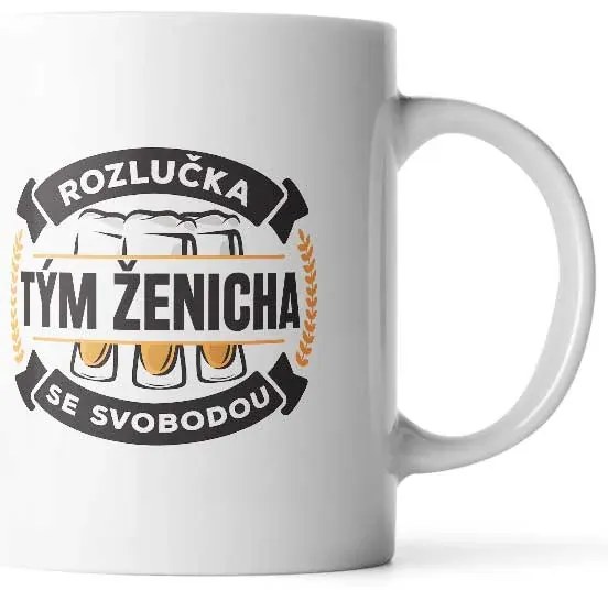 Sablio Hrnek Rozlučka se svobodou tým ženicha - 890 ml - XXL