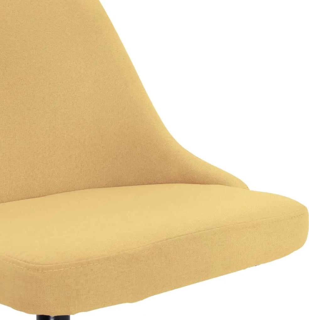 vidaXL Otočná jídelní židle textil [330898] Barva: Zelená