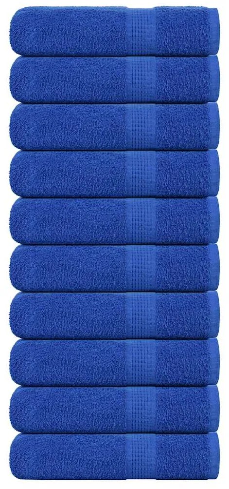 Ručníky FROGN 10 ks modré 50x100 cm 360 g/m² 136712