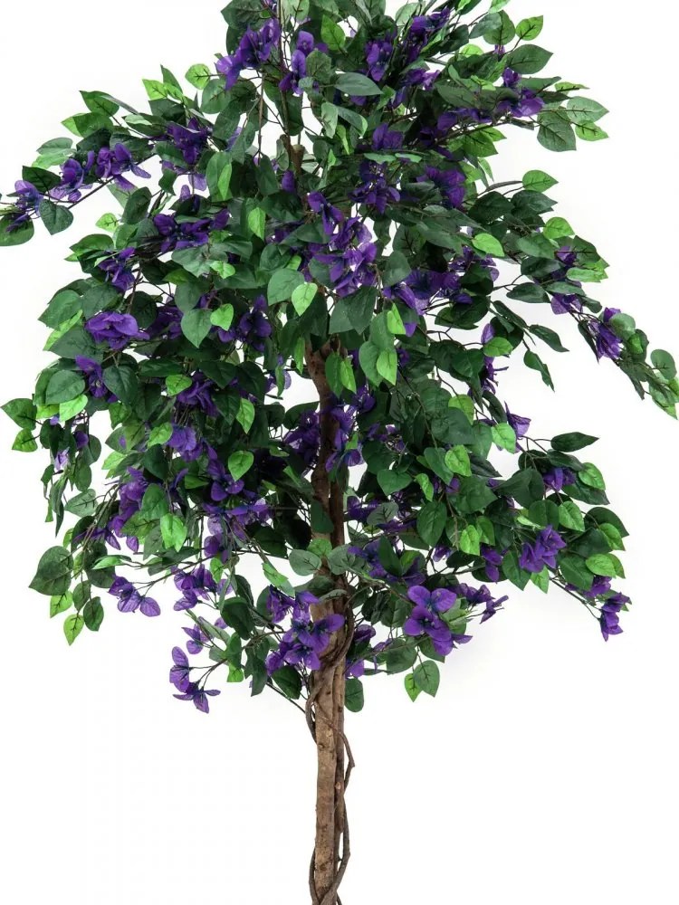 Umělá květina - Bougainvillea fialová, 180 cm