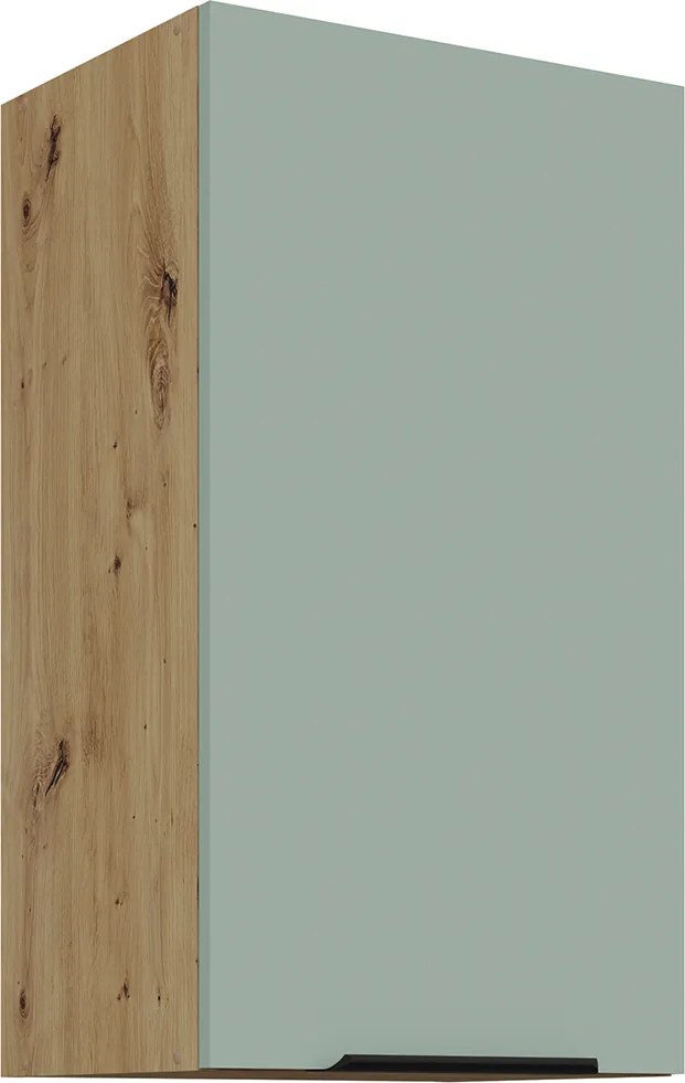 ARIA st | horní skříňka 40 G-72 1F policová | 40 cm | ANTI FINGERPRINT povrch | artisan/aquamarine
