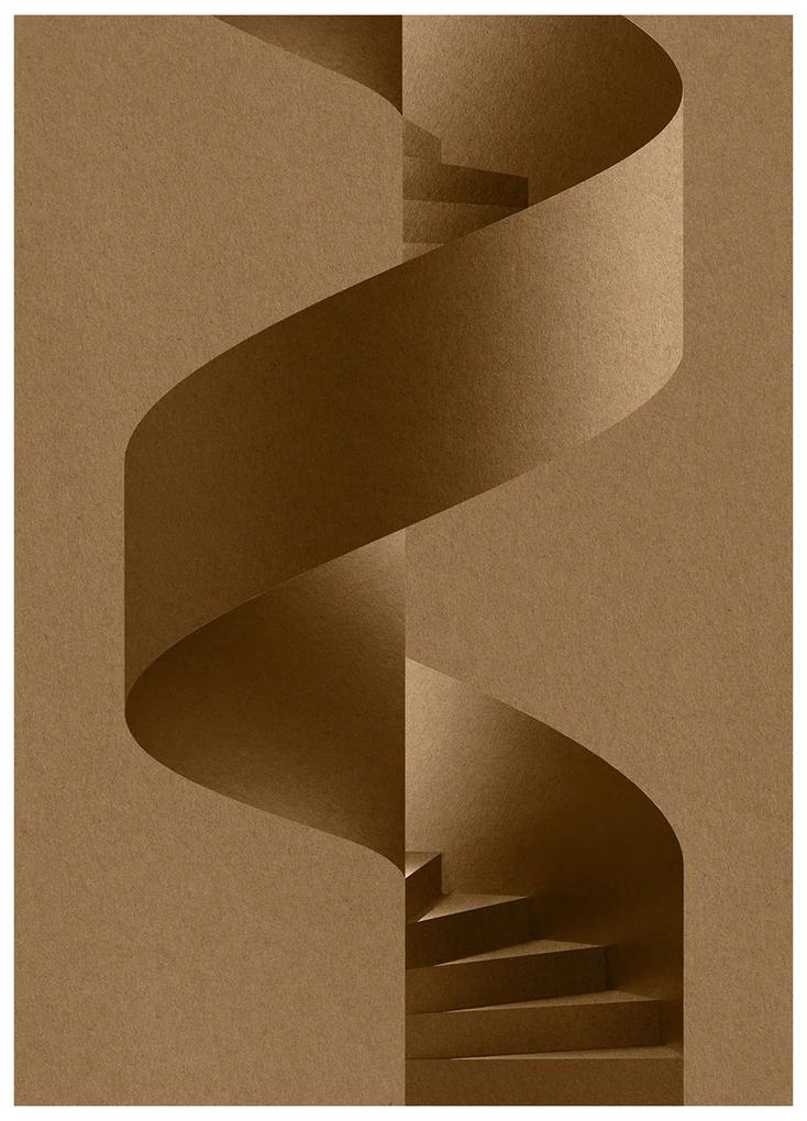 Paper Collective designové moderní obrazy The Serpentine (120 x 168 cm)