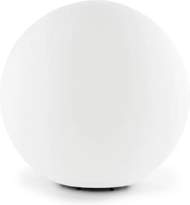 Lightcraft Shineball L, zahradní svítidlo, kulovité, 40 cm, bílé
