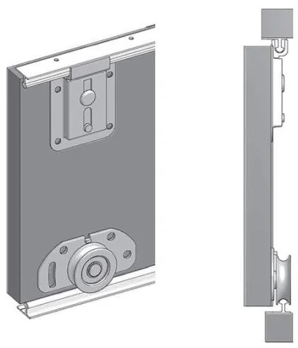 Šatní skříň Rhomb - 180 sonoma/bílá