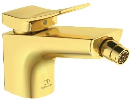 Ideal Standard Conca Tap - Bidetová baterie s výpustí, Brushed Gold BC760A2