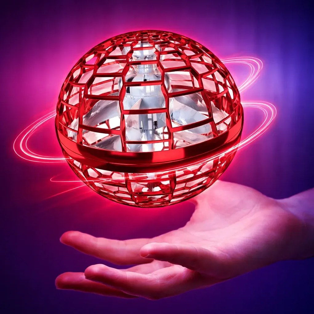 Zaparkorun Vznášející se Spinner ball - Pro Flynova - červený