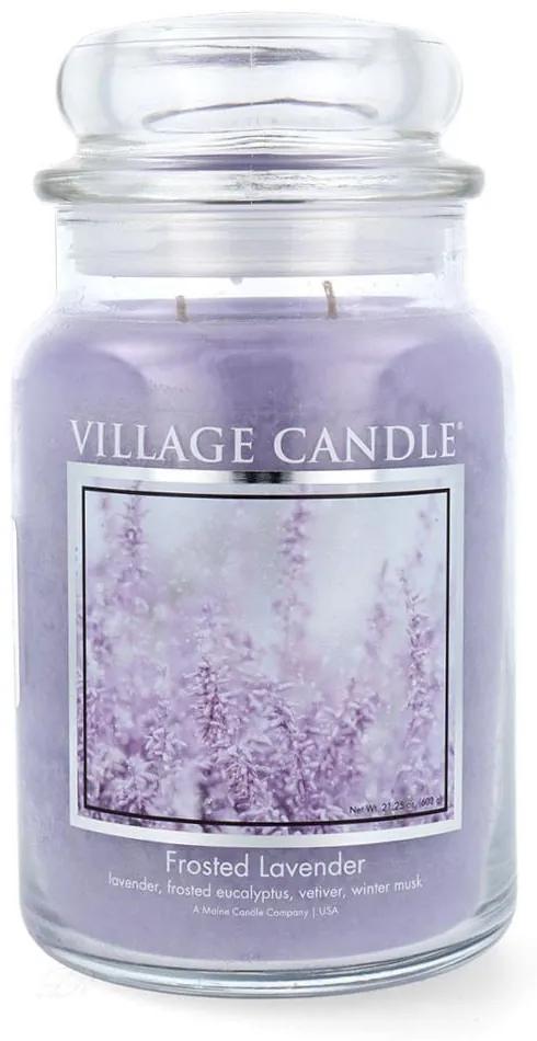 Village Candle - vonná svíčka Frosted Lavender (Mrazivá levandule) 737g
