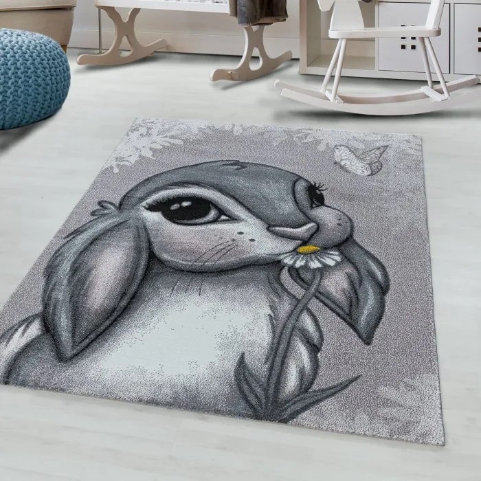 Vopi | Dětský koberec Funny 2103 pínk - Kruh 160 cm průměr