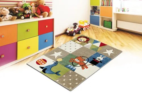 Koberce Breno Kusový koberec DIAMOND KIDS 24214/760, Vícebarevné, 160 x 230 cm