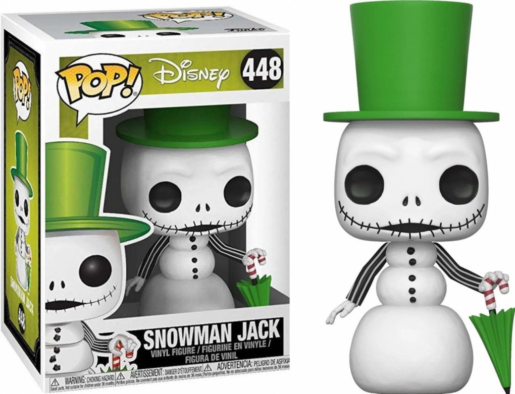 Figurka funko pop! nightmare before christmas snowman jack 448