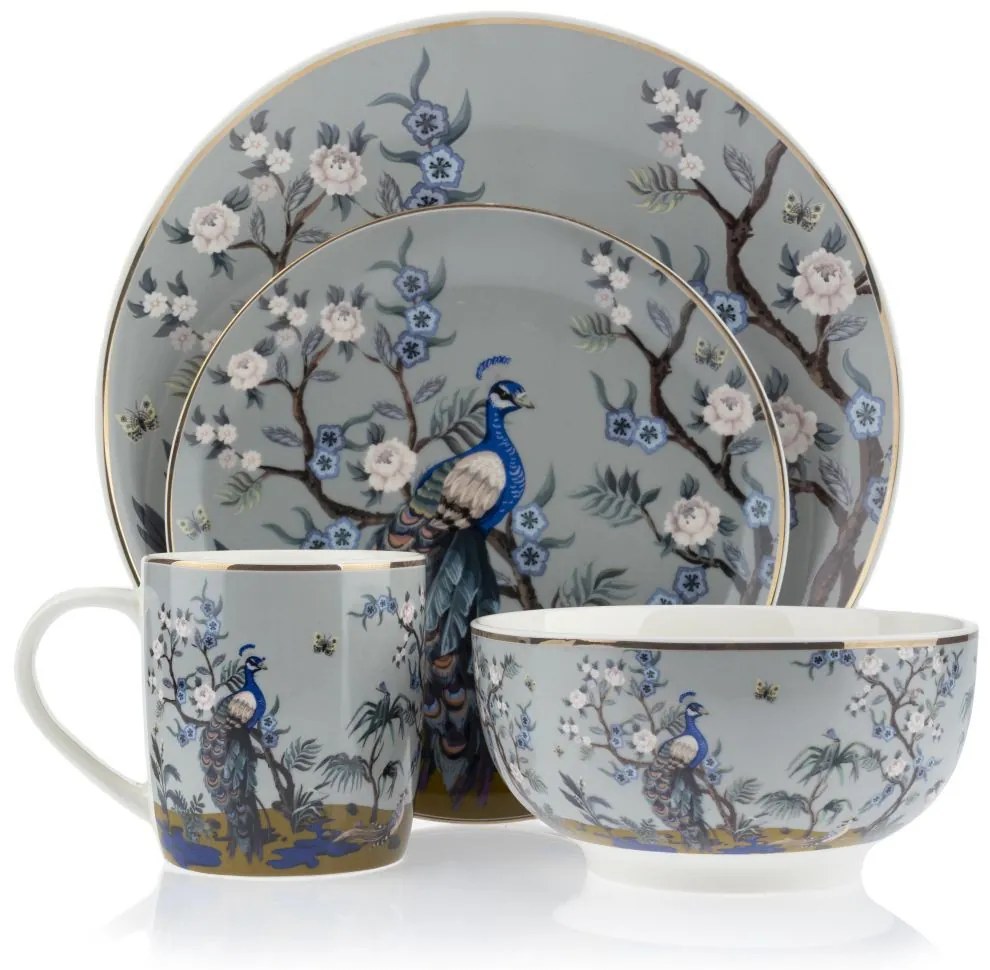 Porcelánový talíř Ashley 1, (fi) 26 cm, vícebarevný