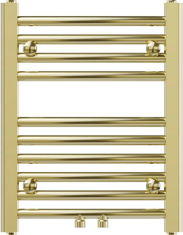 Mexen Ares koupelnový radiátor 500 x 400 mm, 142 W, zlatý - W102-0500-400-00-50
