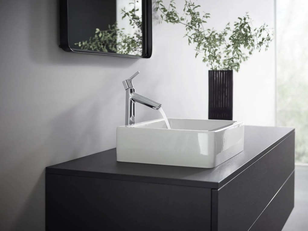 Hansgrohe Talis S, páková umyvadlová baterie 190 bez odtokové soupravy, chromová, 72032000