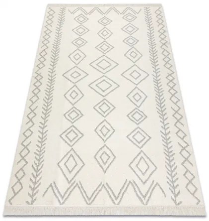 koberec TWIN 23000 Boho, bavlna, oboustranný, diamanty Ekologické t velikost 140x190 cm | krásné koberce cz