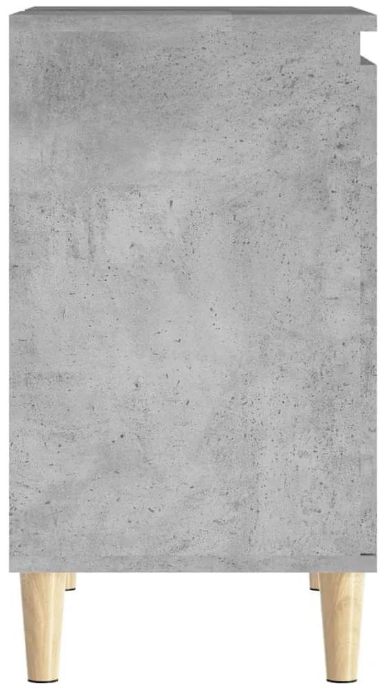 Petromila Skříňka pod umyvadlo betonově šedá 58x33x60 cm kompozitní dřevo