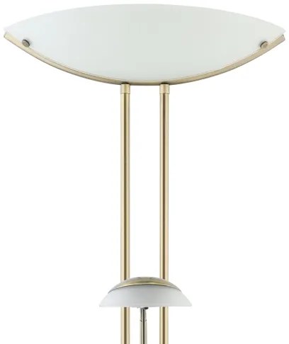 EGLO 85974 - Stmívatelná stojací lampa BAYA 1xR7s/230W + 1xG9/33W bronz