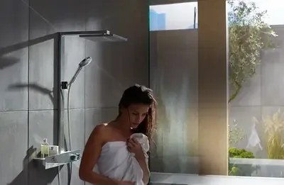 Hansgrohe Raindance E - Sprchový set | s termostatem | 30x30 cm | EcoS