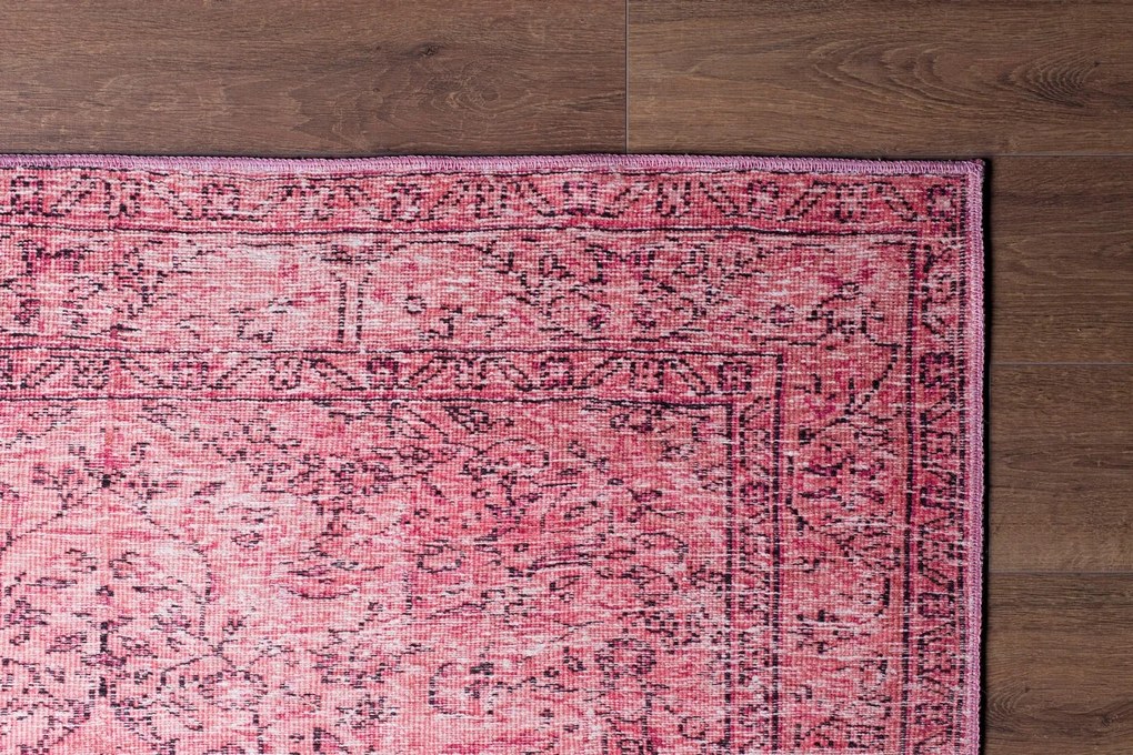 Conceptum Hypnose Kusový koberec Dorian Chenille - Pink AL 137, Vícebarevná, 140 x 190 cm