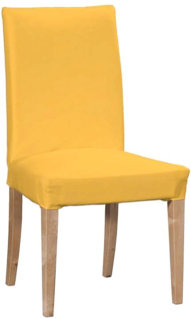 Potah na židli IKEA Henriksdal, krátký barva žlutá