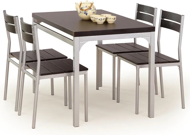 Jídelní set Halmar MALCOLM wenge