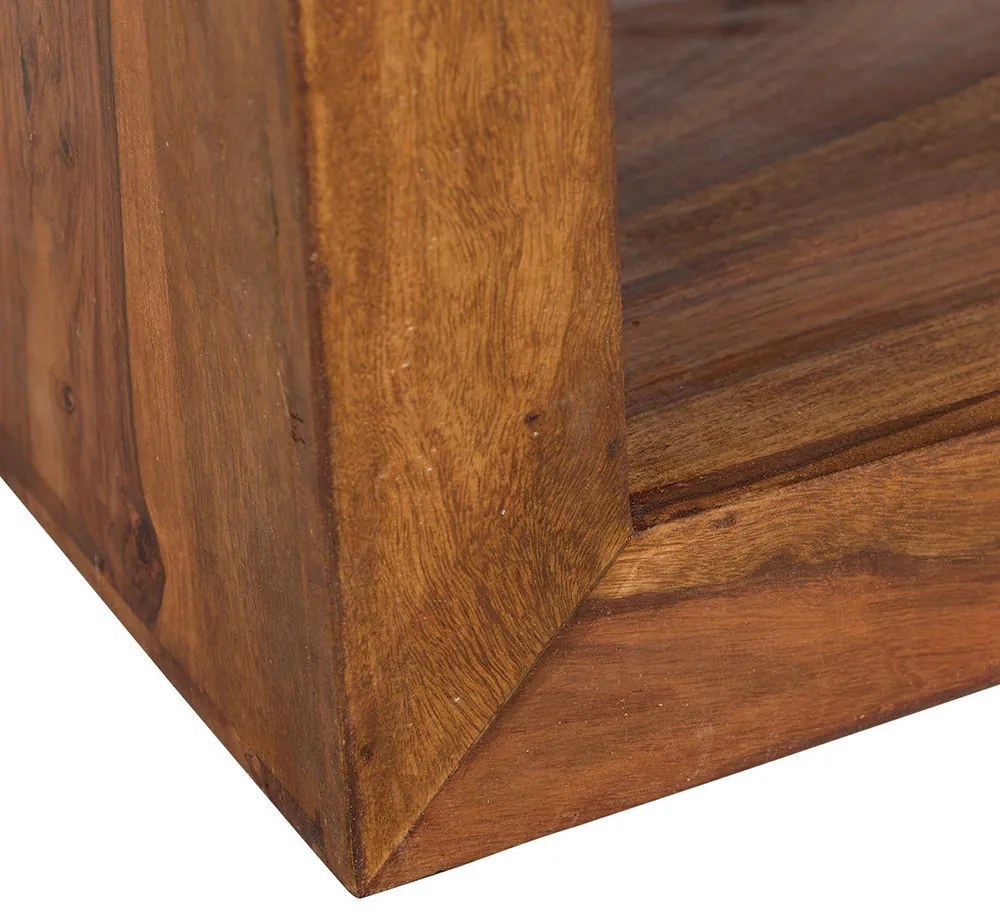 Massive home | Dřevěný tv stolek 150 cm Colette masiv palisandr VÝPRODEJ