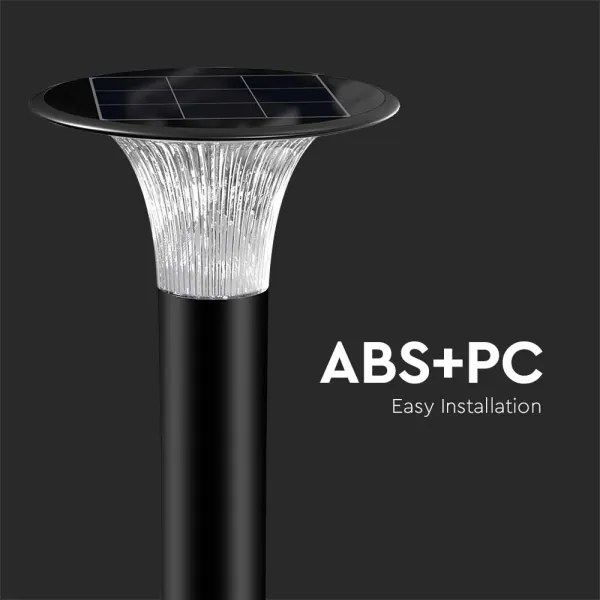 LED Solární lampa se senzorem LED/15W/3,2V 4000K/6000K IP65 6000 mAh