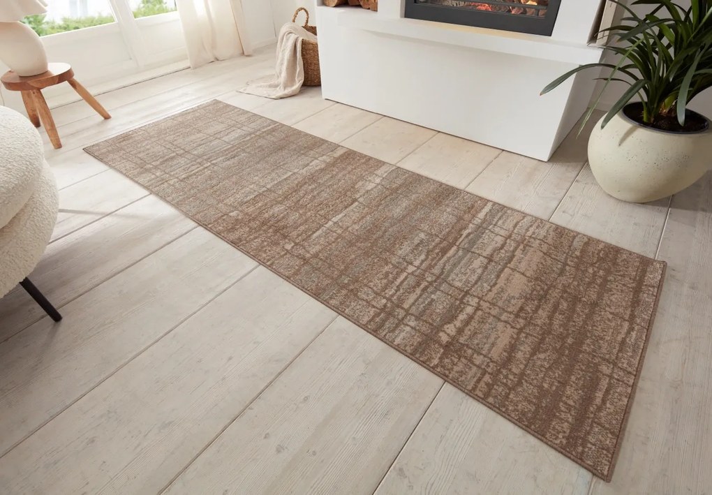 Hanse Home, Kusový koberec Terrain 105599 Jord Cream Beige, 120x170, hnědá, ložnice
