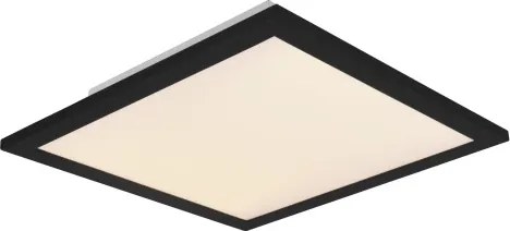 Stropní LED osvětlení Alpha 29x29 cm, černé
