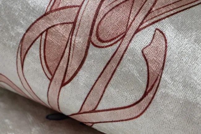 Dětský koberec protiskluzový BAMBINO 61600 krémový / růžový