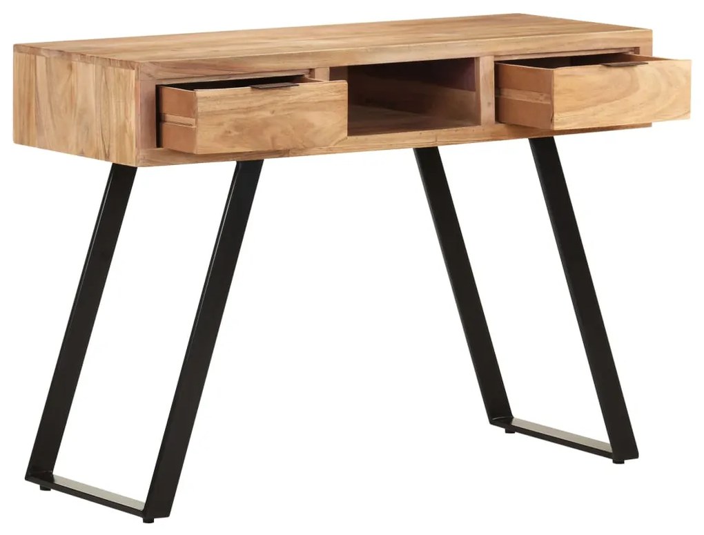vidaXL Psací stůl 107x45x79 cm masivní akáciové dřevo živé hrany