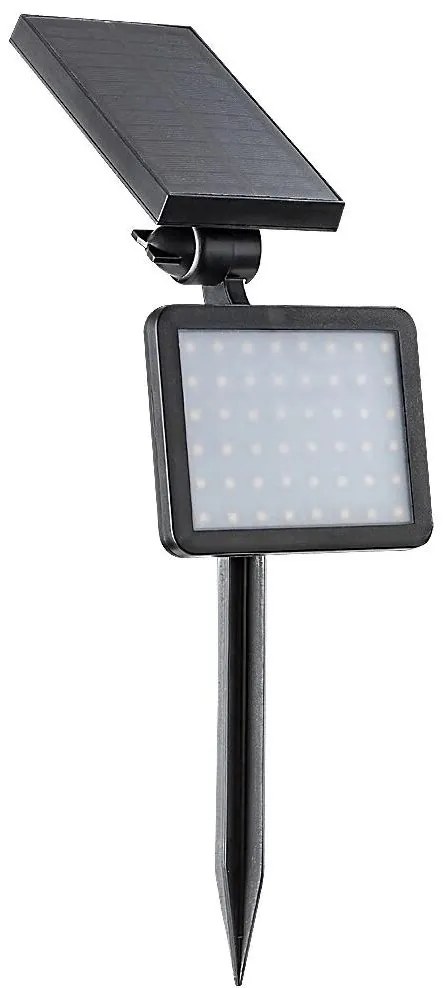 Rabalux | Rabalux 77011 - LED Solární reflektor se senzorem KELNA LED/9,6W/3,7V IP44 | RL77011