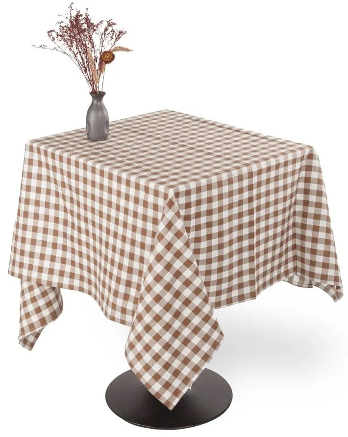 Bavlněný ubrus 150x150 cm Gingham – Tiseco Home Studio