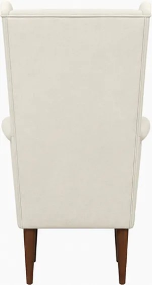 relaxační křeslo, ušák, odpočinkové, dřevo/kov/samet, 102x78x66 cm, nohy tmavé/krémová, Dekorino KR20260077