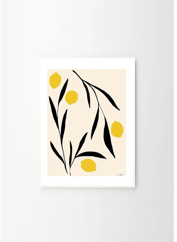 Plakát 30x40 cm Lemon – Anna Mörner – The Poster Club