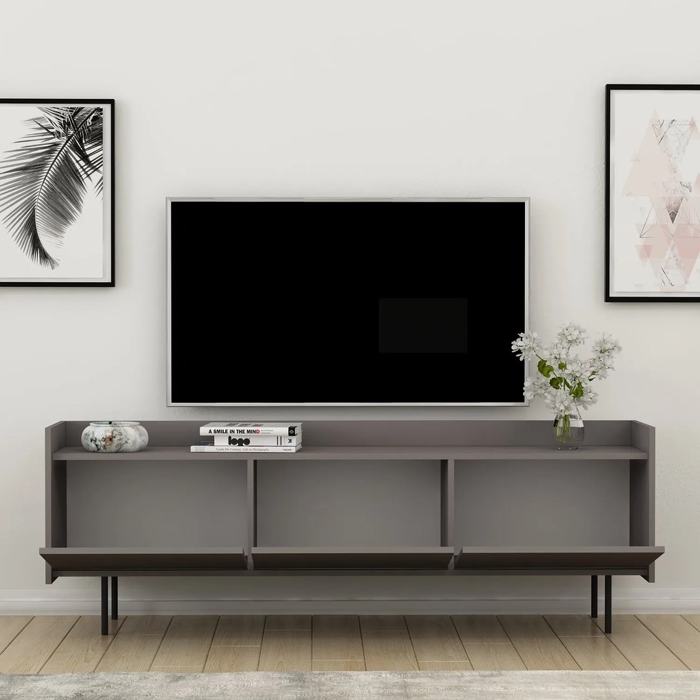 Kalune design TV stolek ATLAS hnědý