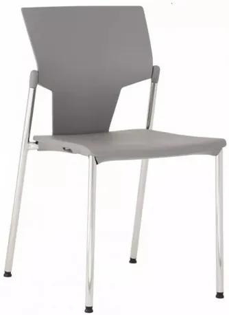 RIM Konferenční židle KVADRATO 131 s područkami Barva kostry černá kostra Barva plastů černé plastové části