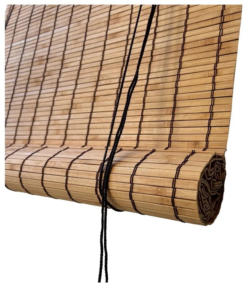 Oranžová bambusová roleta 60x160 cm Zeva – Gardinia
