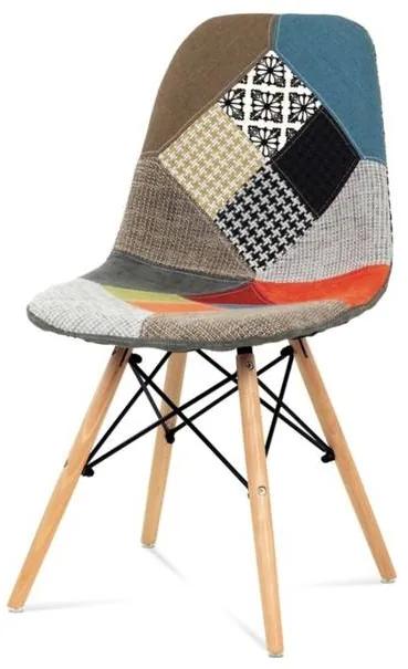 Sconto Jídelní židle ISABELLA barevný patchwork