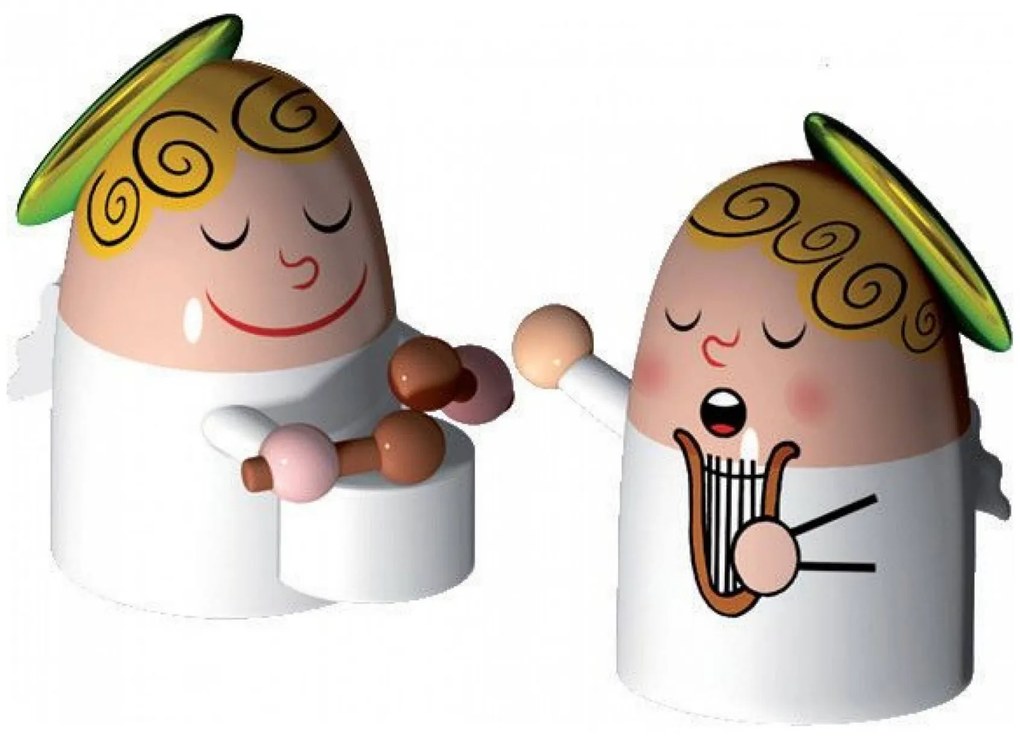 Alessi designové figurky Angels Band 3